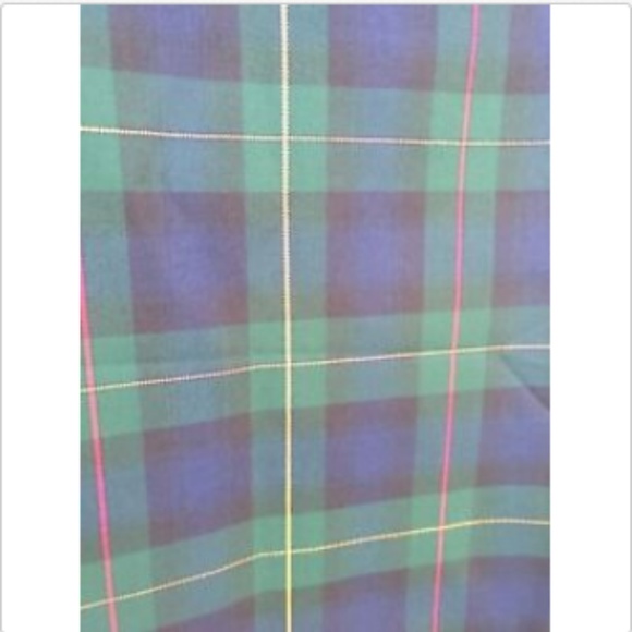 Lands' End | Dresses | Lands End Hunter Classic Navy Plaid School ...